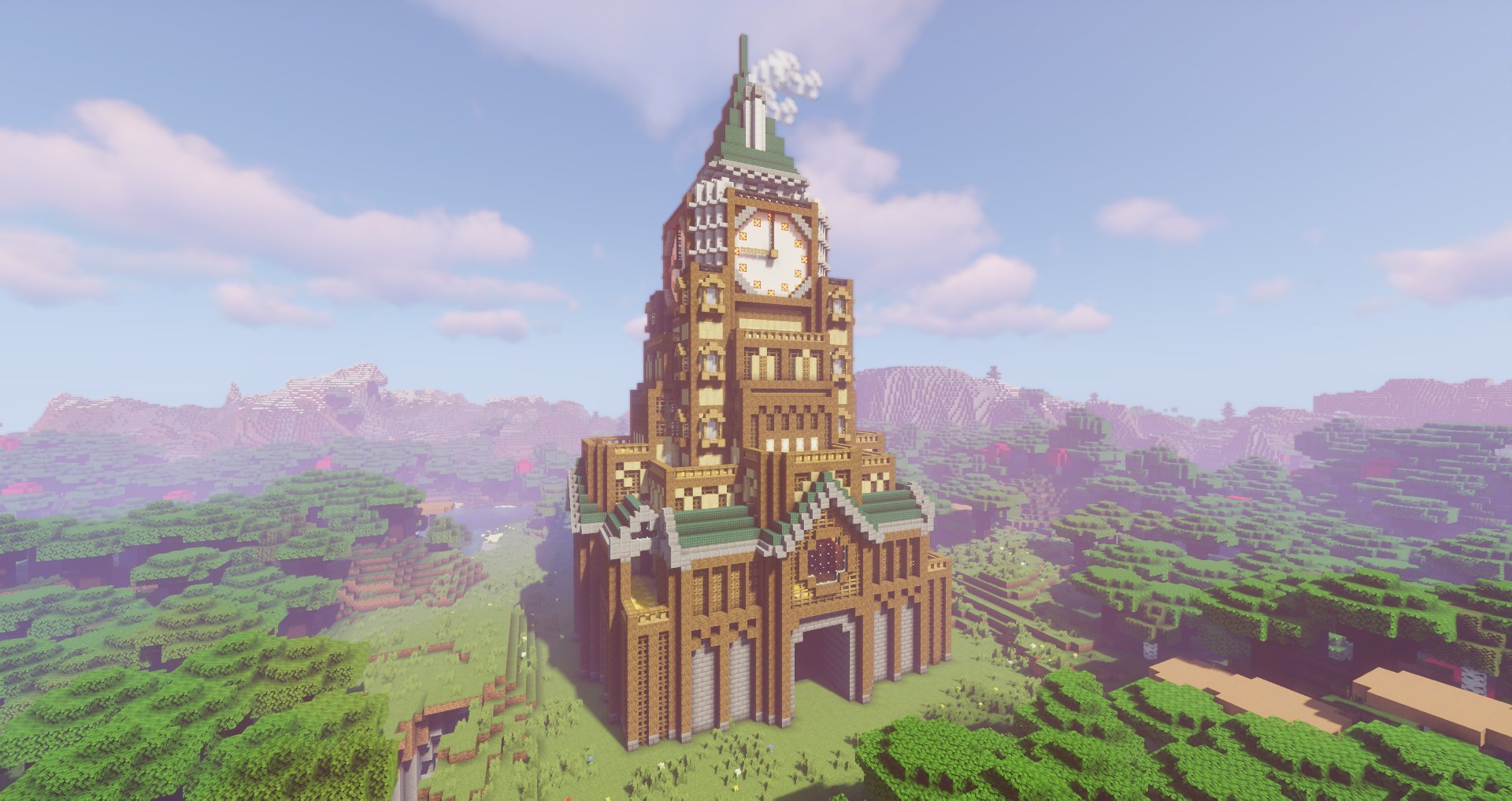 Minecraft Clock Tower