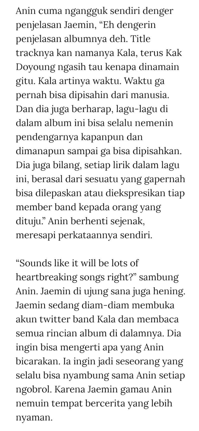 aruna 💿 on Twitter: "5. Pas teaser keluar, lagi-lagi Jaemin jadi korban Anin ngebucin Kala. Tapi ...