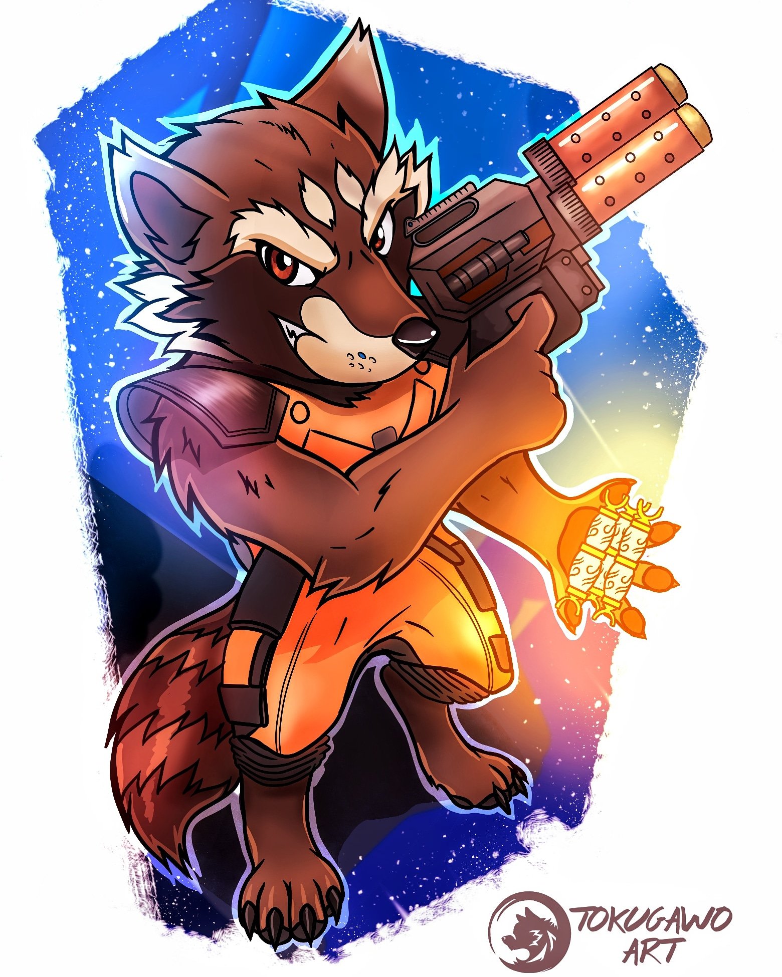 Rocket Raccoon Fan Art