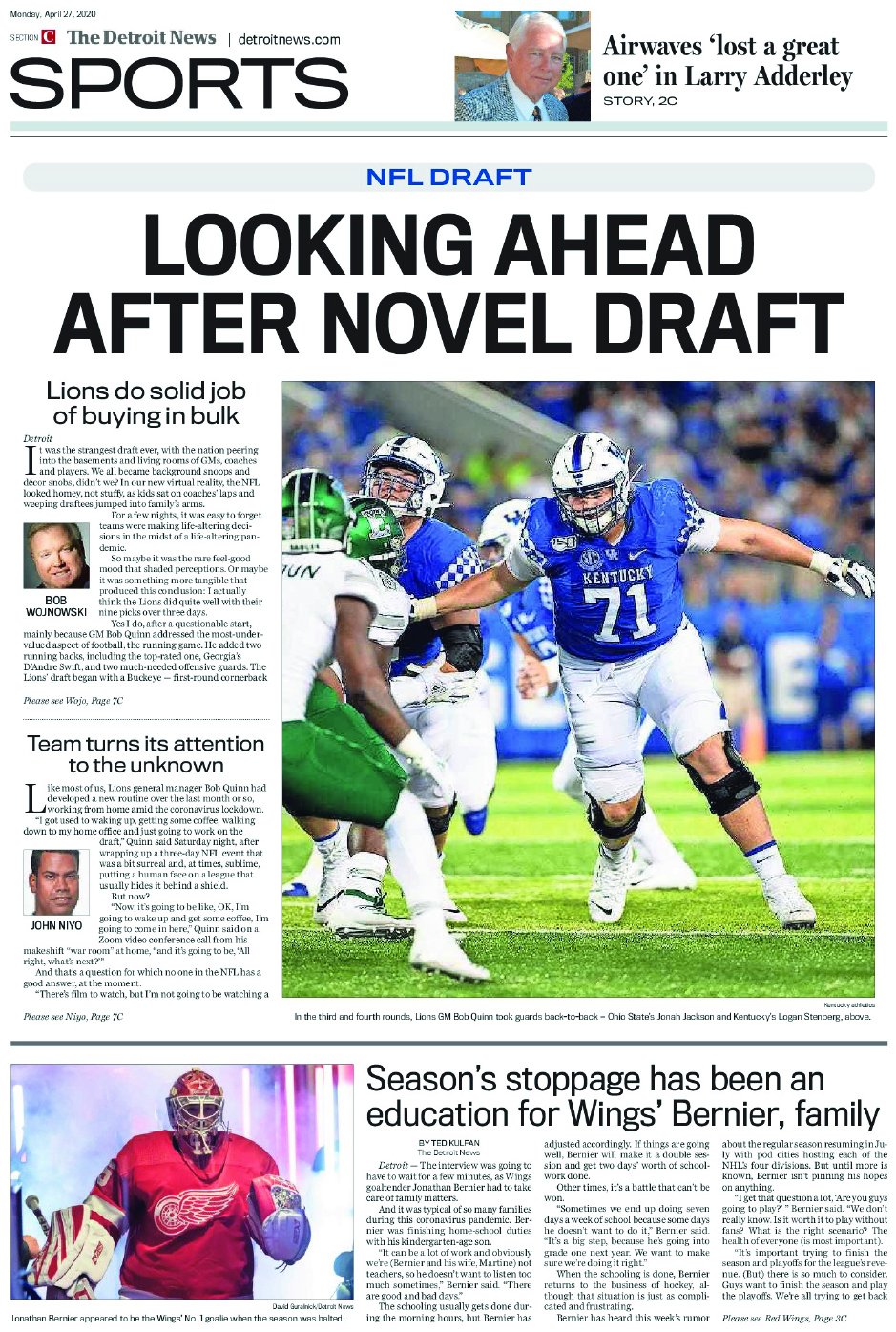 Newspaper Sports Covers