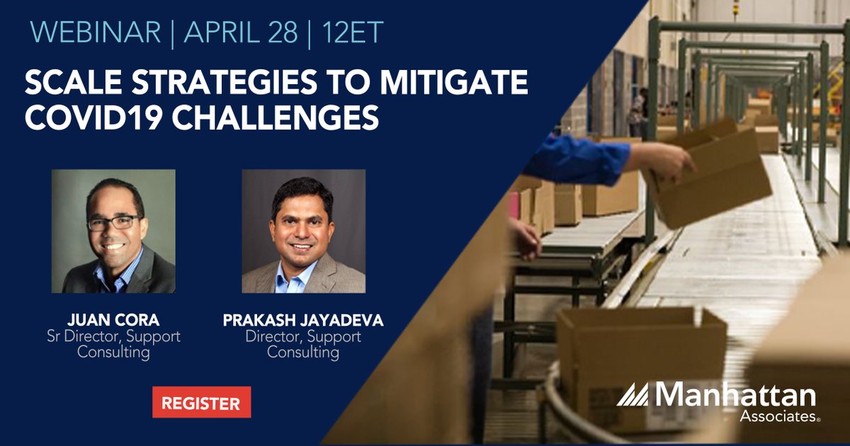 Our SCALE WMS offers up enormous flexibility to help mitigate the ...