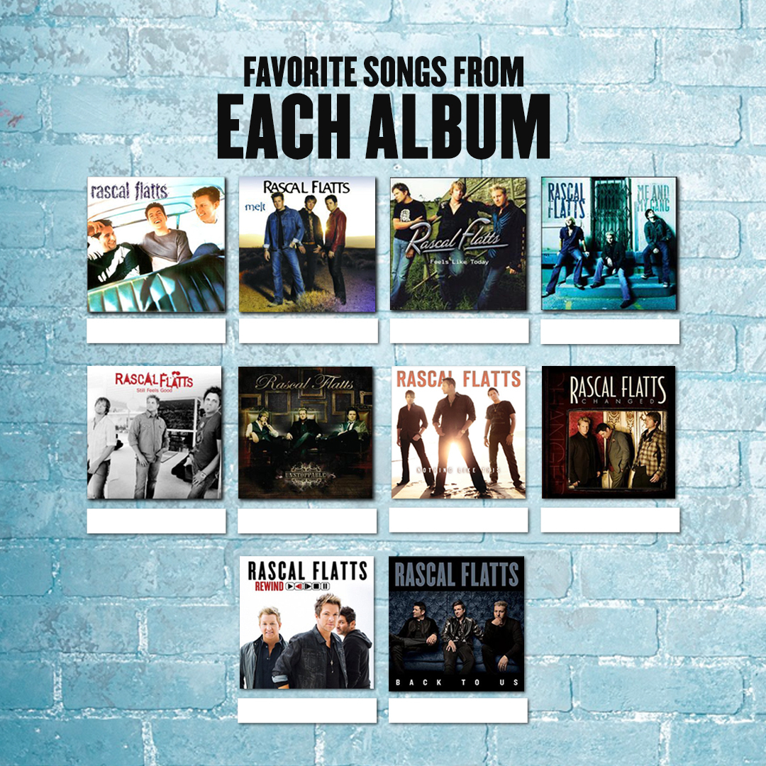 Rewind Rascal Flatts Album Cover