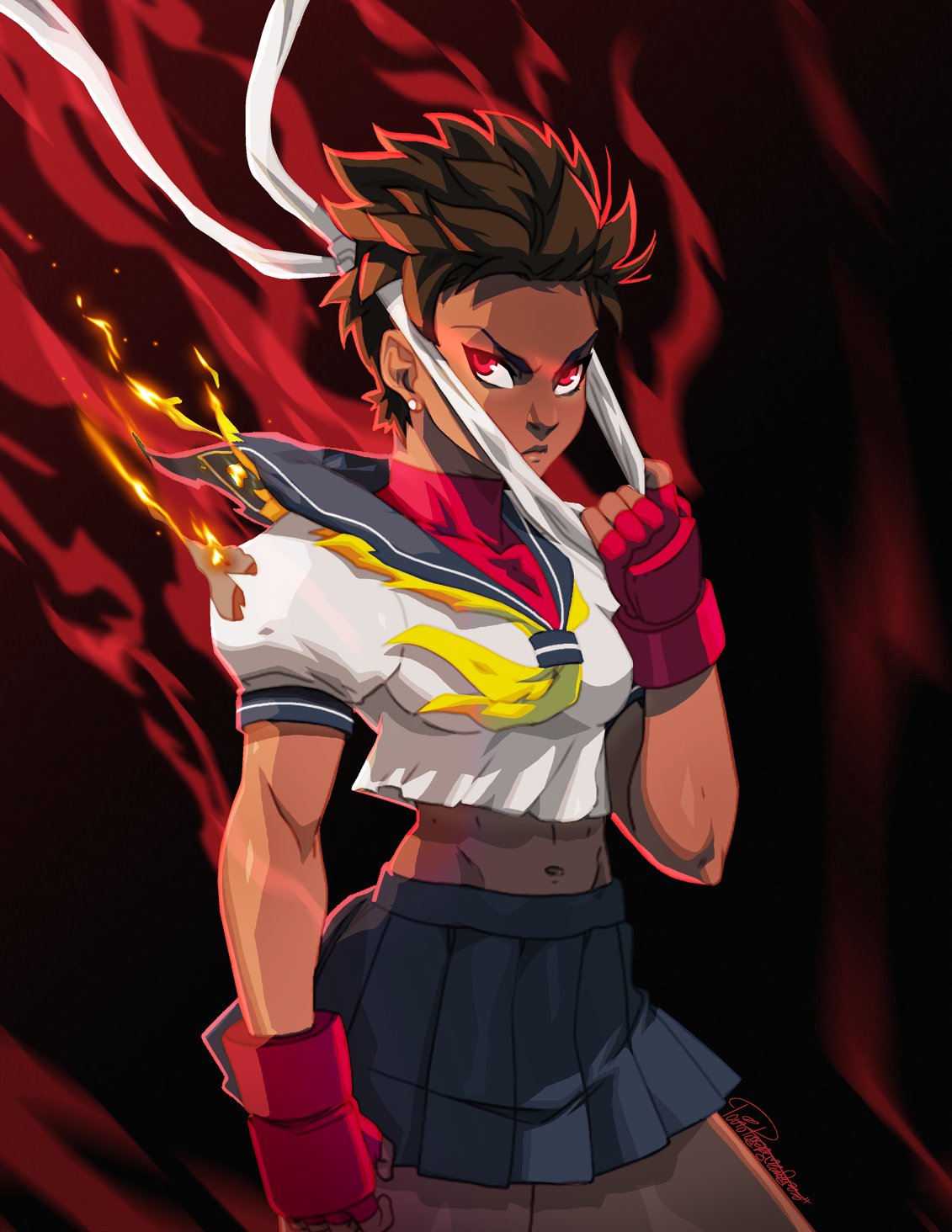 Marvel Super Heroes Vs Street Fighter Sakura