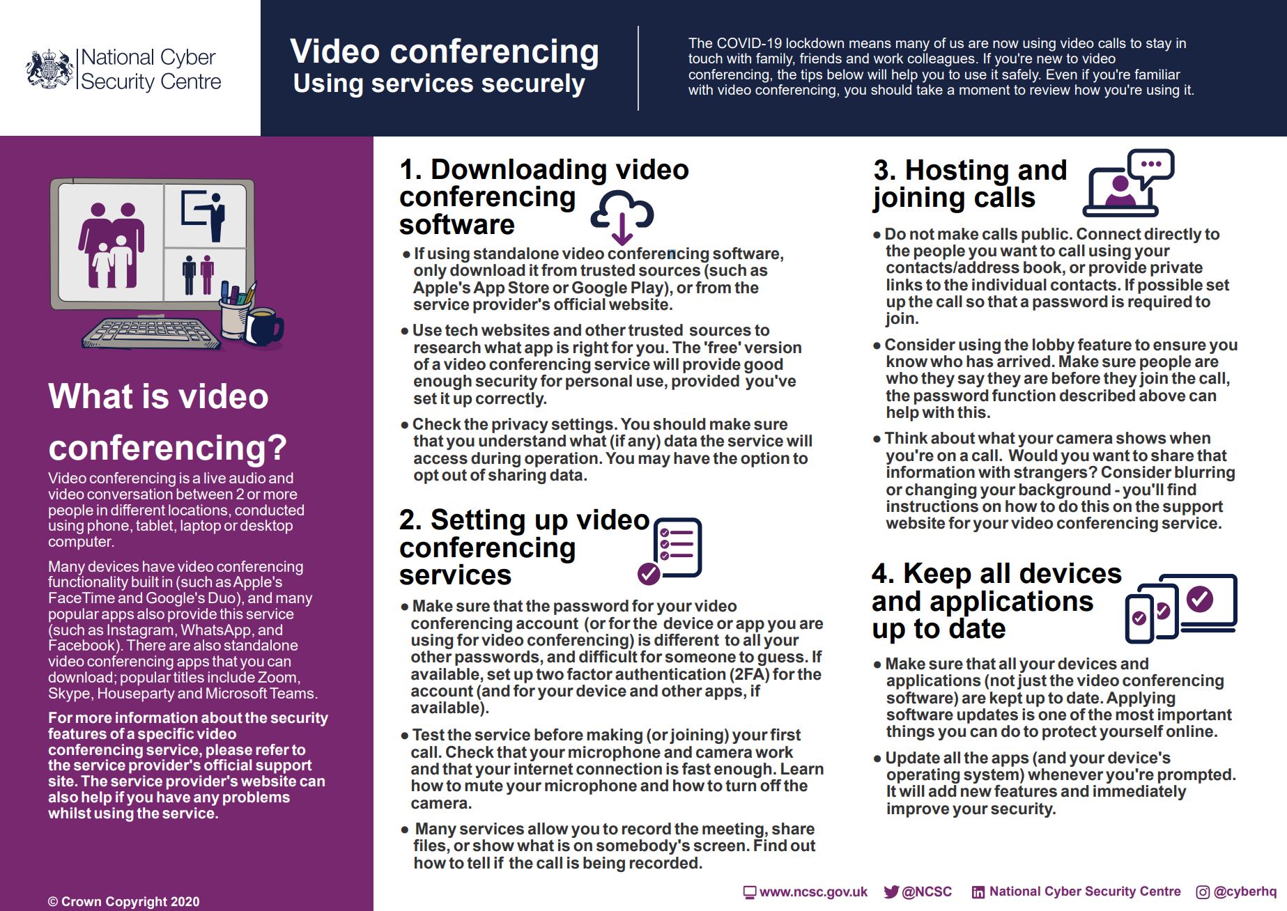 Video Conferencing Infographic