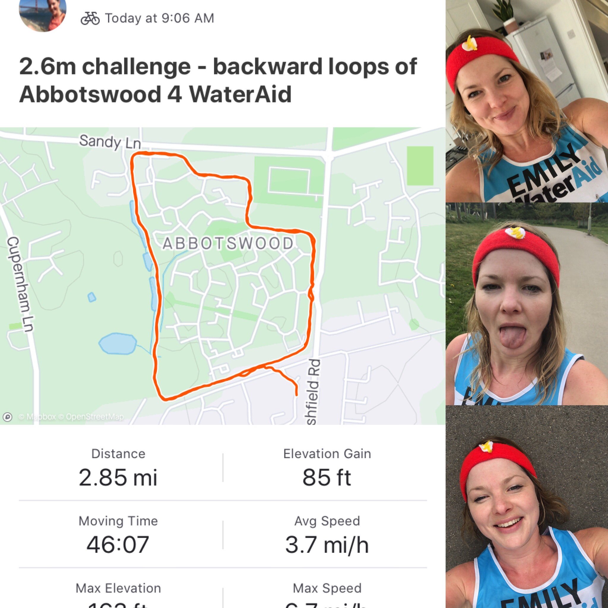 Emily Gordon Marathon