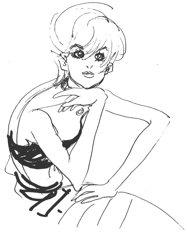 「Some Sketches from Araki if Trish, Lisa Lisa, Foo and Joesep」Daily JoJoの漫画