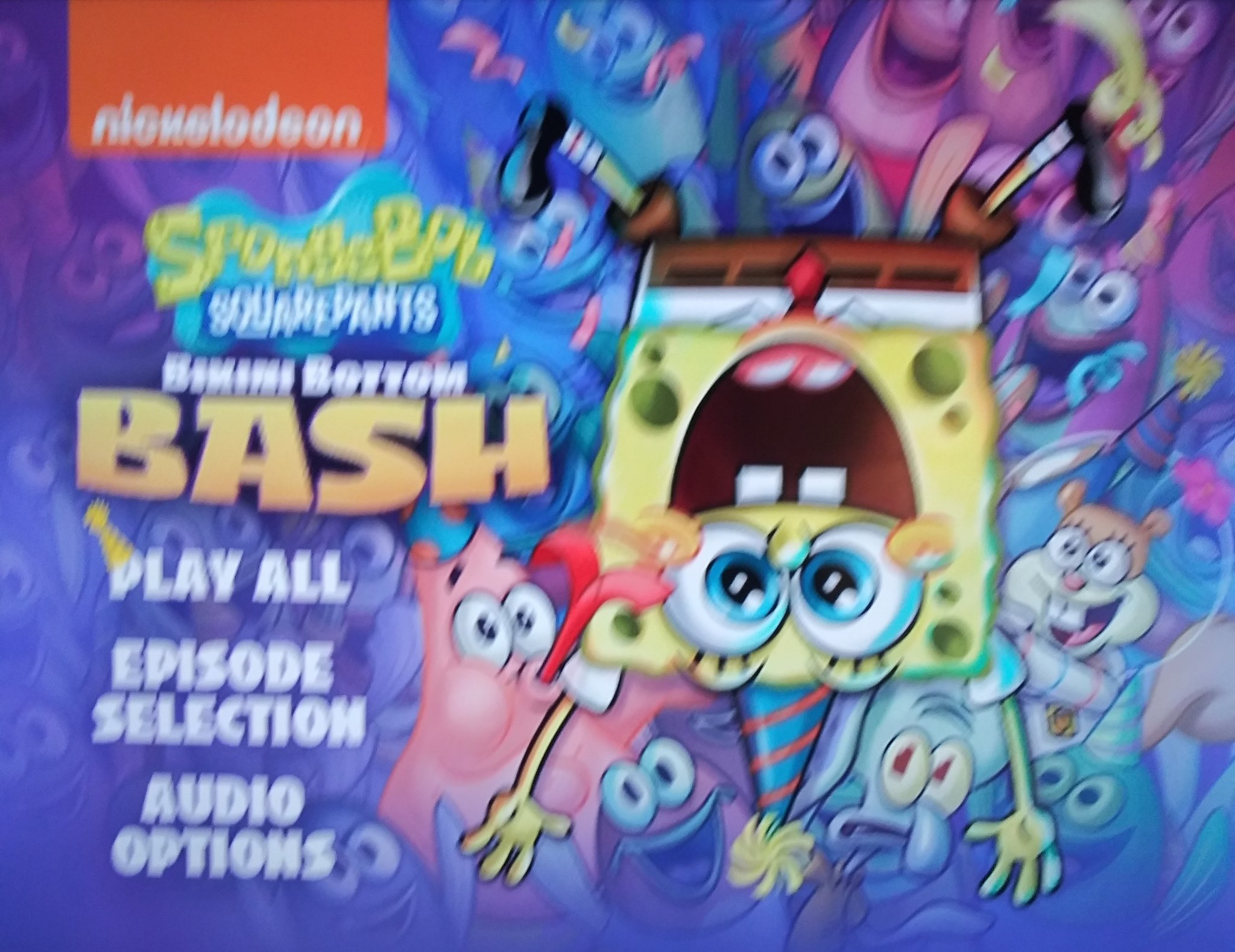 The Spongebob Squarepants Movie Dvd Menu