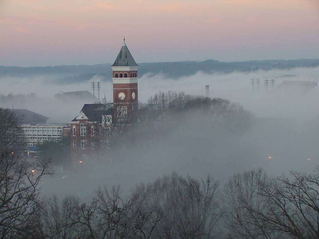 Clemson Sunset Wallpaper