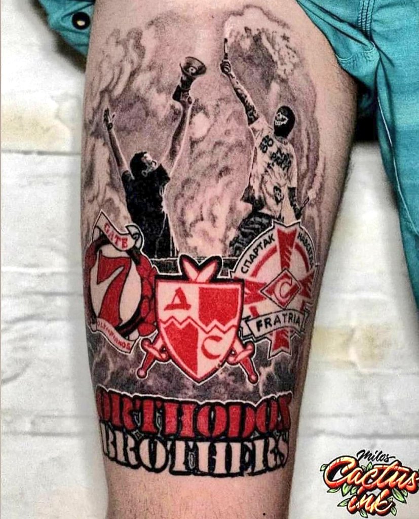 Ultras Leverkusen Tattoos
