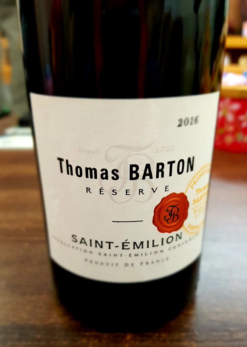 Thomas Barton Reserve Saint Emilion 2016 – 白果樹