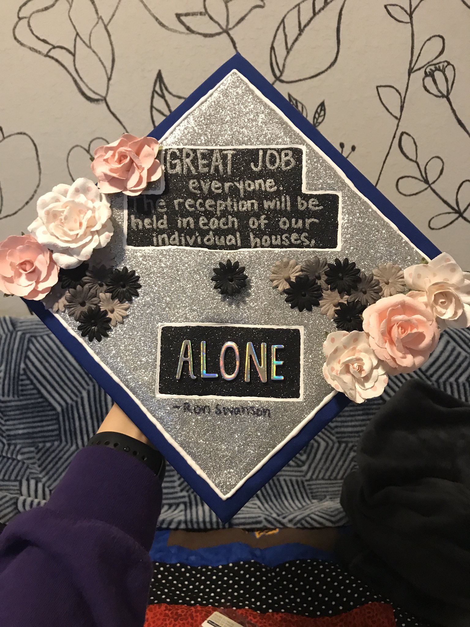 Ron Swanson Graduation Quotes Ron Swanson Quote, Never Half Ass Two