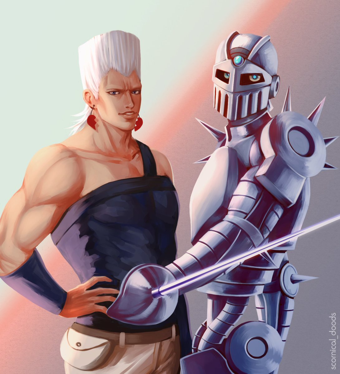 「polpol and chariot commission C: #jjba 」|will zeppeli's bottom halfのイラスト