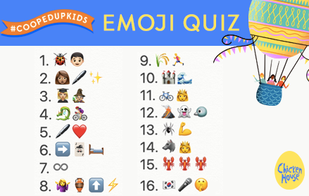 Guess The Emoji House Balloons