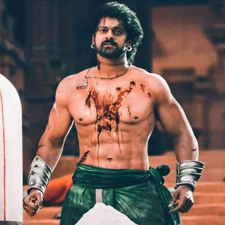 Prabhas Six Pack Body In Bahubali