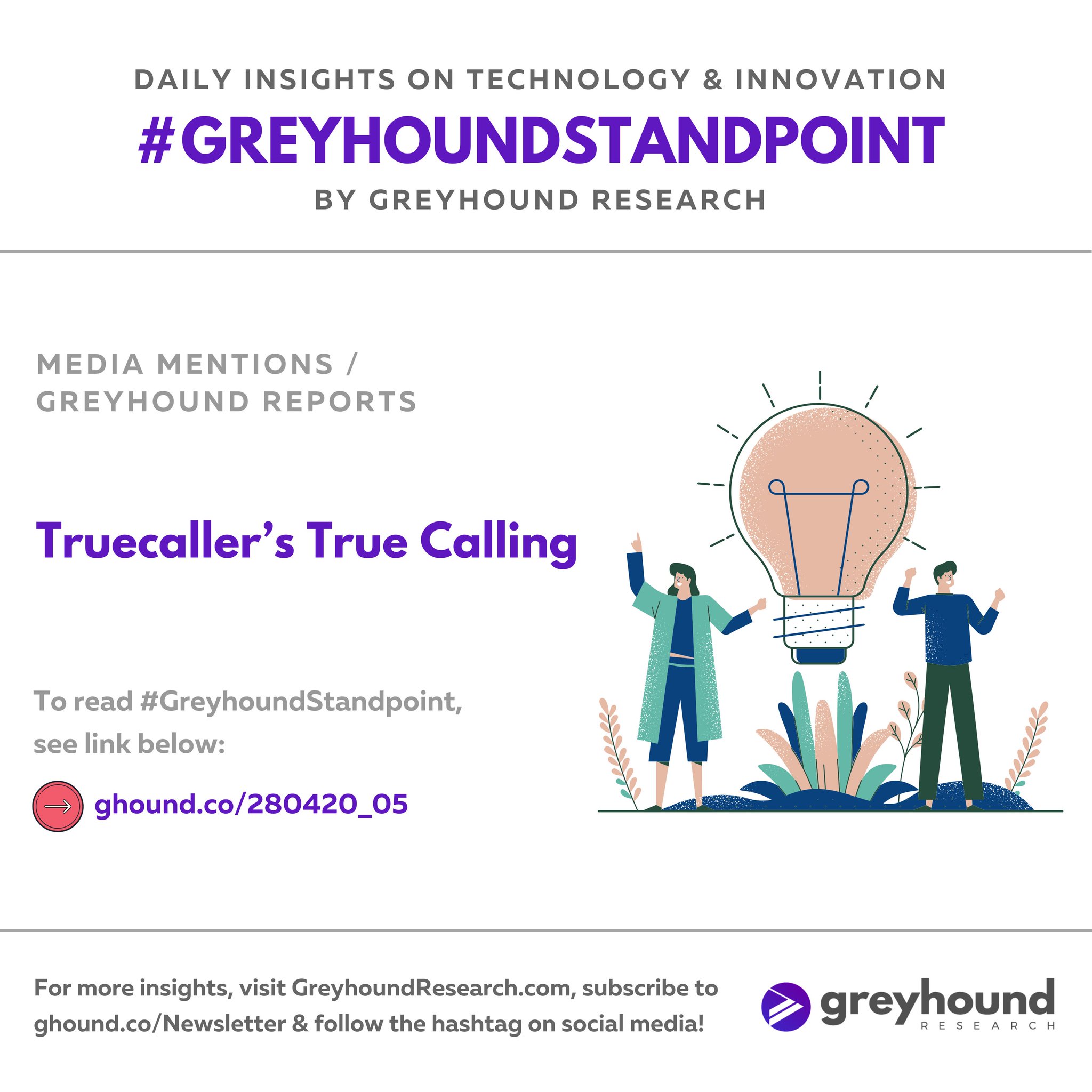 Greyhound Research on Twitter: "Truecaller’s True Calling To read #GreyhoundStandpoint, see link ...