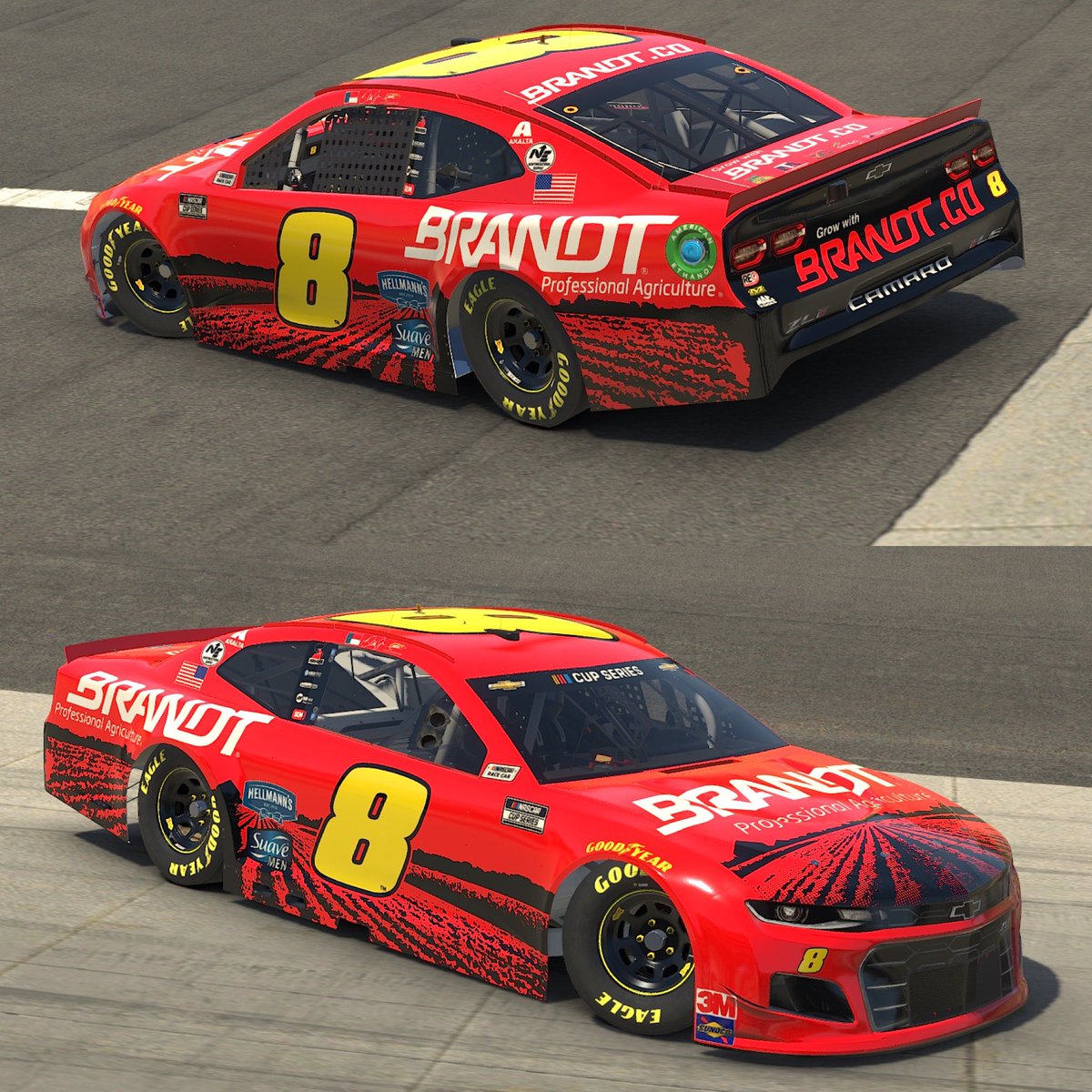 Dale Jr's Brandt Camaro for the Pro Invitational Series at Dover : r/NASCAR