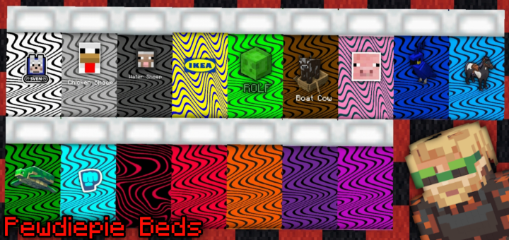 Pewdiepie Minecraft Texture Pack
