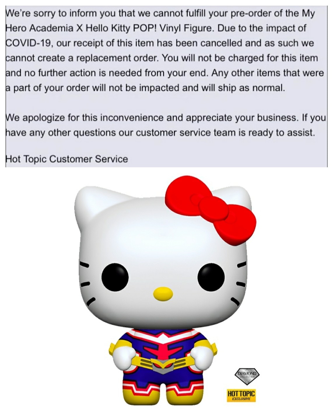 My Hero Academia X Sanrio Funko Pop