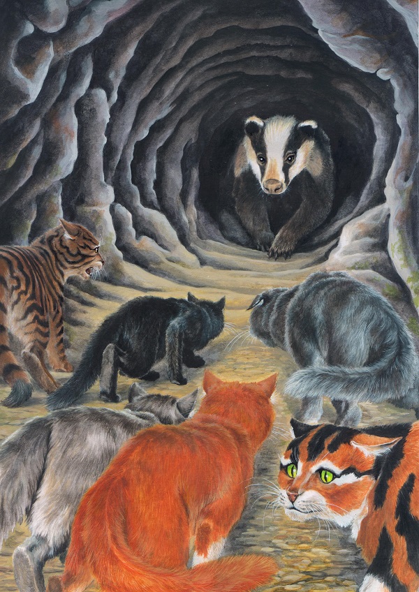 Warrior Cats Badger Attack