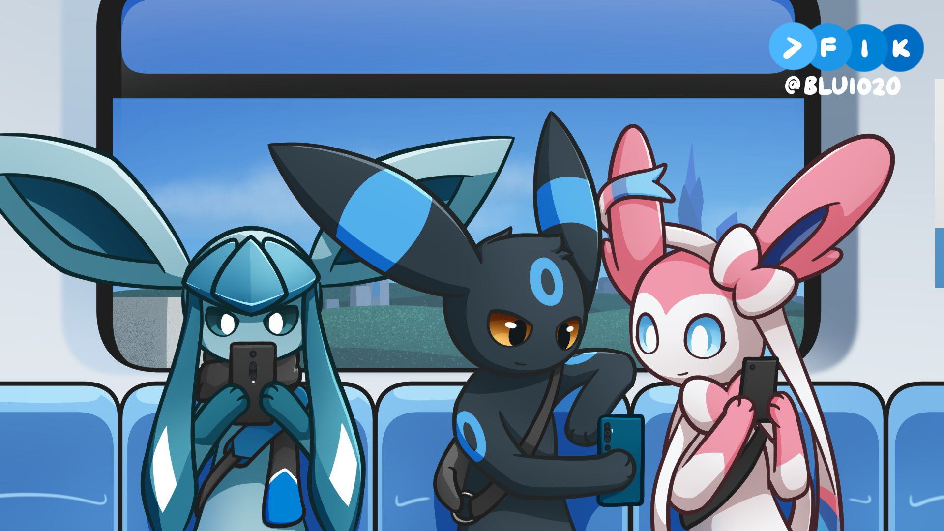 Sylveon X Umbreon
