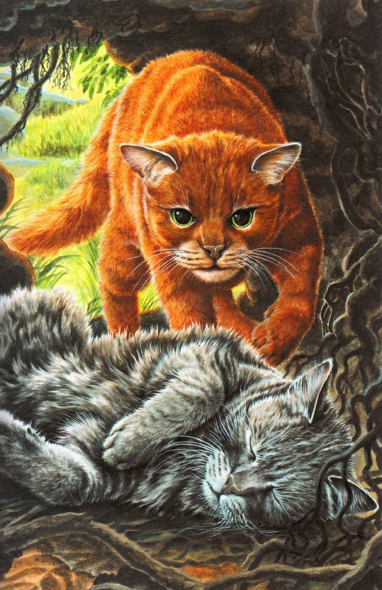 Dawnmist on Twitter: "1. Skywatcher's death 2. Firestar fighting the rats https://t.co ...