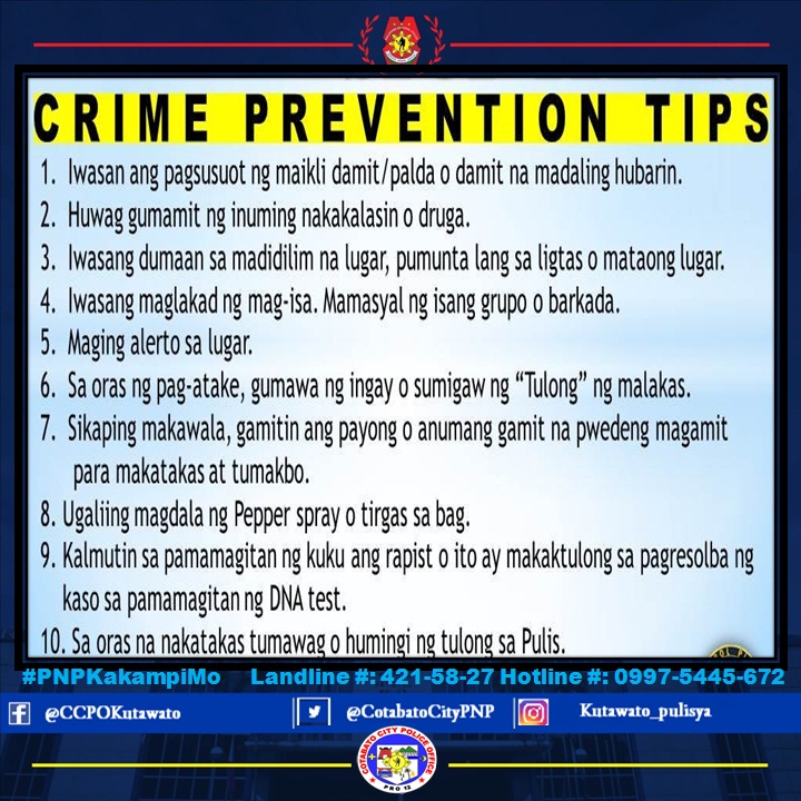 Ways To Prevent Crimes Ways To Prevent Crimes