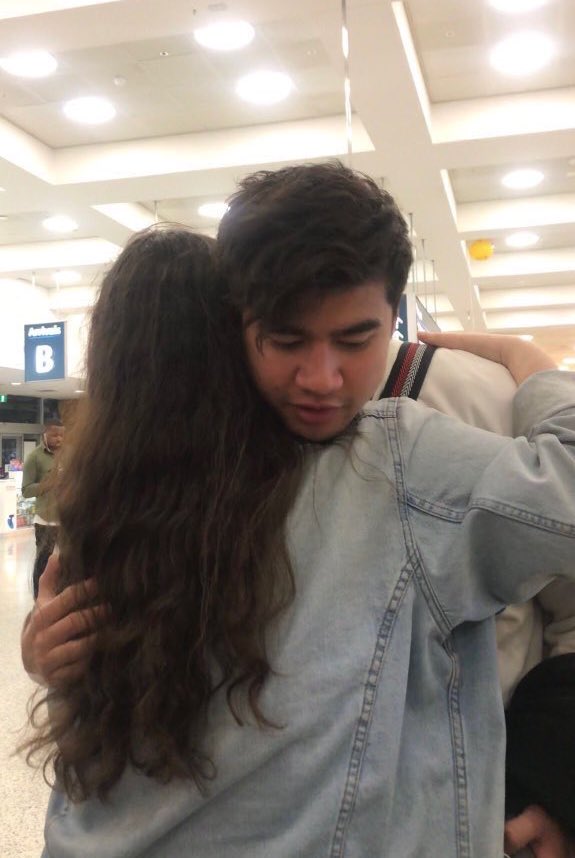 Calum Hood Hugging Fans