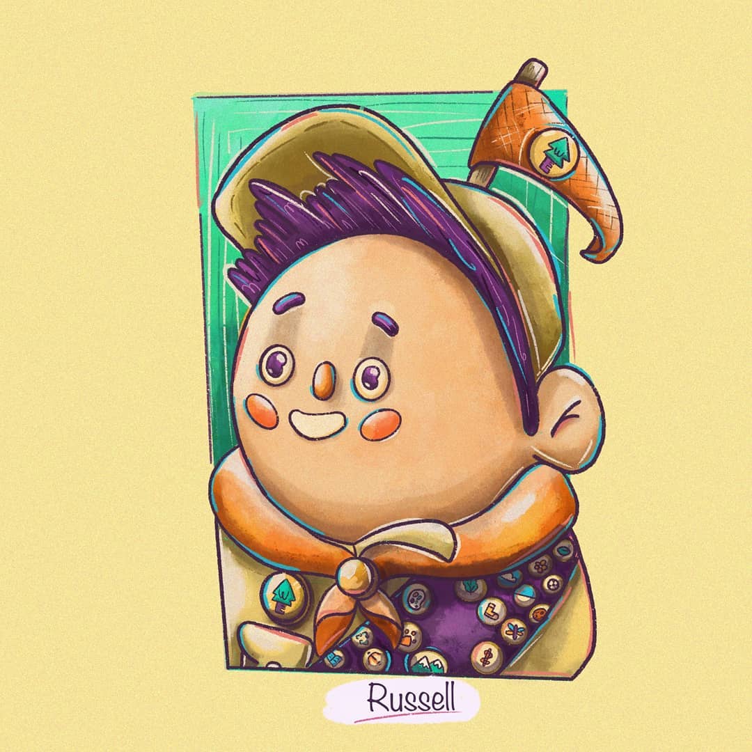 Up Russell Cute