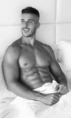 Gay B+W - MEN ONLY on Twitter: "Waking up next to this ... @Tomuk268 ...