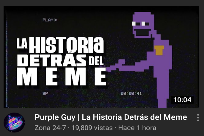 Hombre Morado Memes Descubre 16 Ideas De Memes De Fnaf Hombre Moraro Y