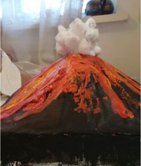 Cinder Cone Volcano Model