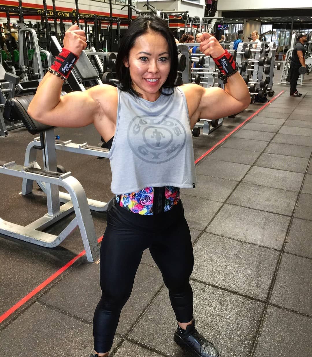 Female Muscle Fan💪 On Twitter Sachi B Very Cute And Sexy Muscle Girl