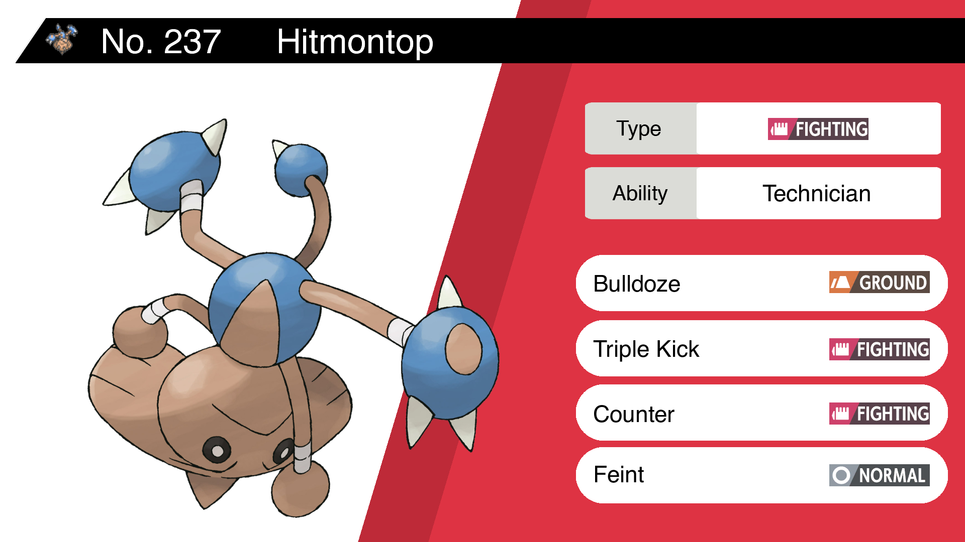 Pokemon Hitmontop