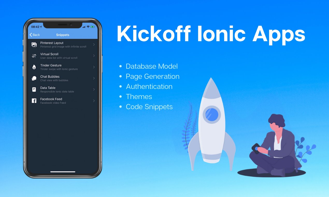 Simon Grimm On Twitter Finally Released Kickoff Ionic 🔥 Yb40uht4ie Bootstrap