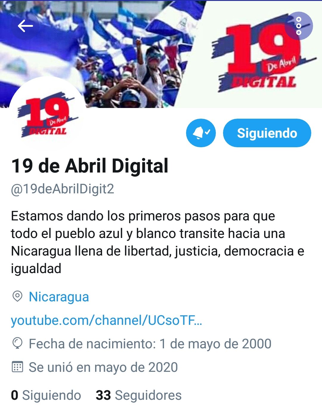 19 de Abril Digital (@abril_digital) / Twitter