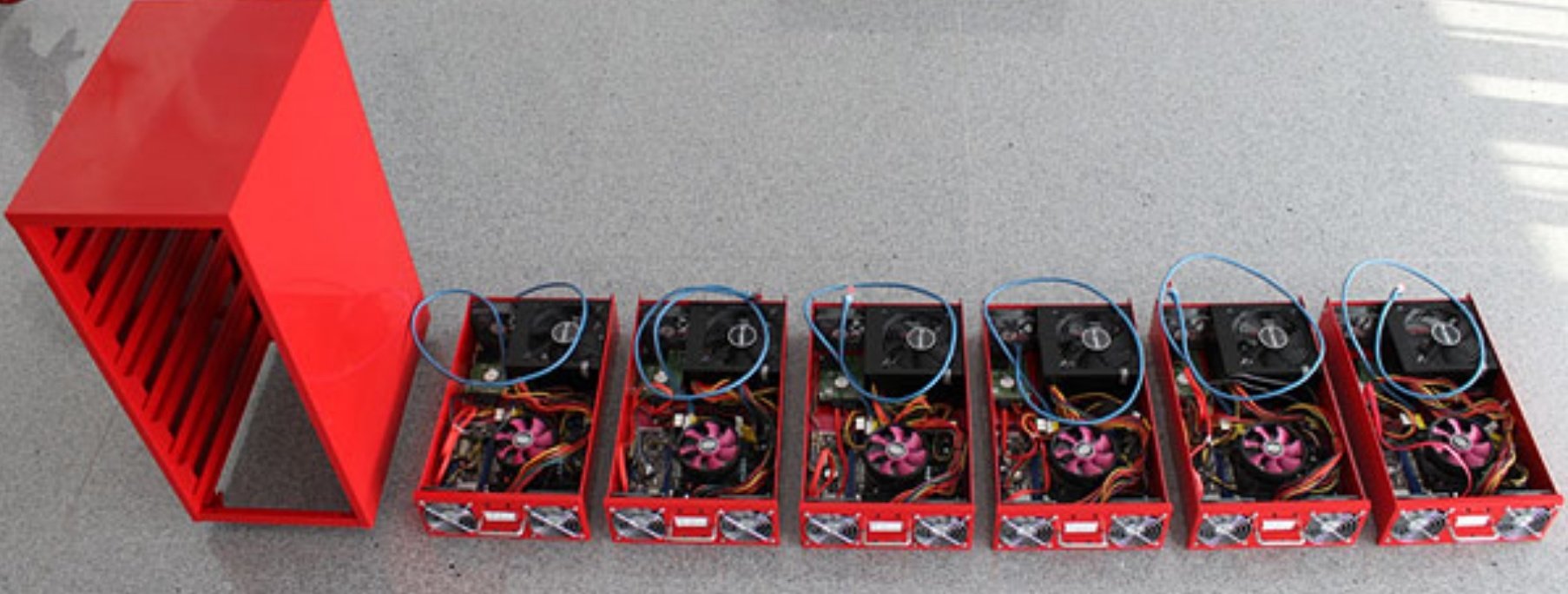 Homemade Render Farm