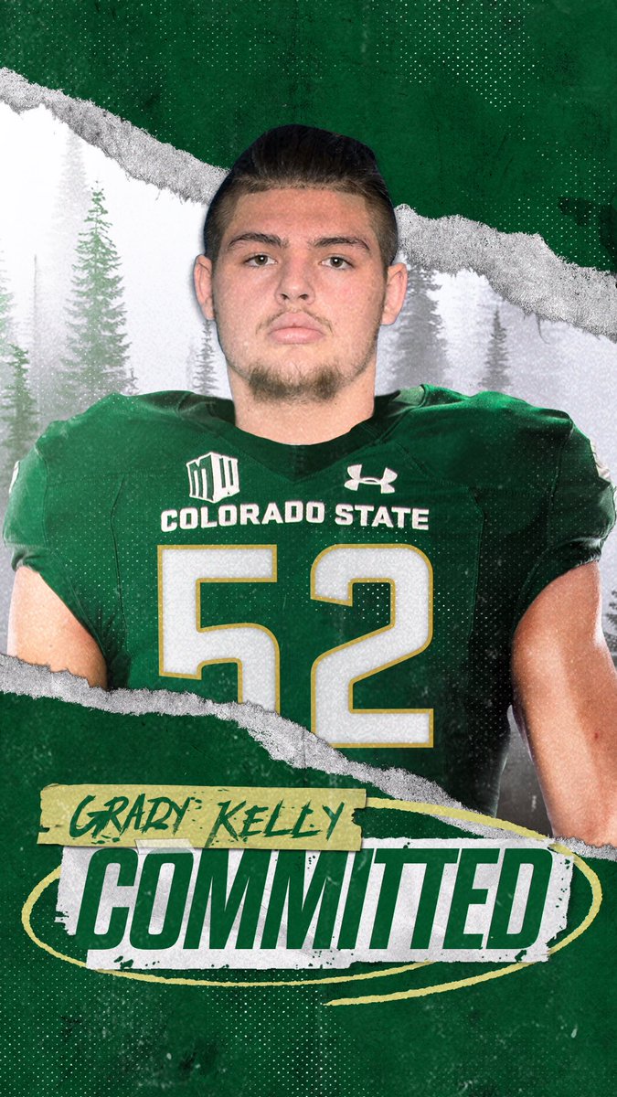 2021 3* DT Grady Kelly commits to Colorado State : r/CFB
