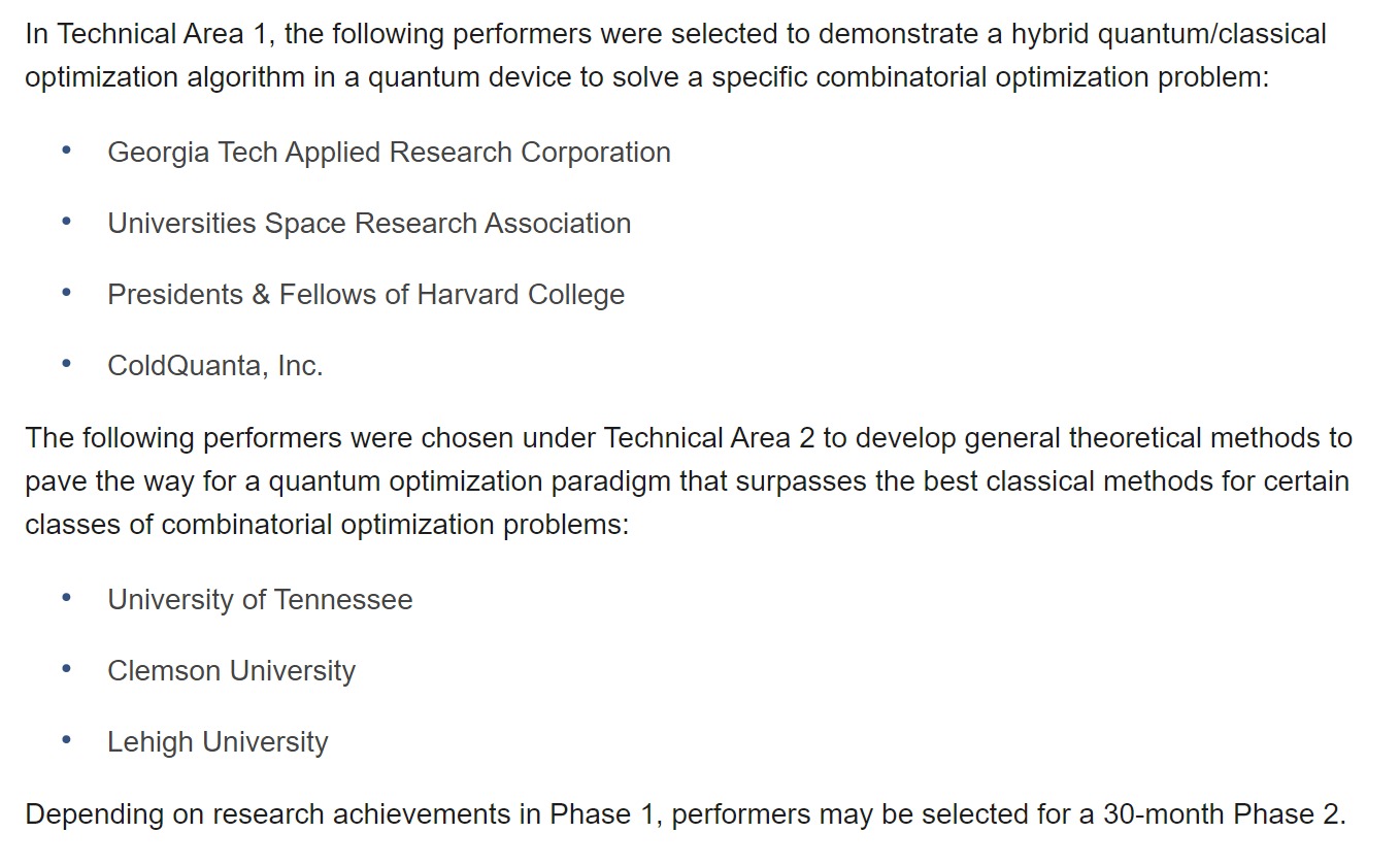 OGAWA, Tadashi on Twitter: "=> "DARPA Kicks Off Program to Advance Quantum Computing", May 11 ...