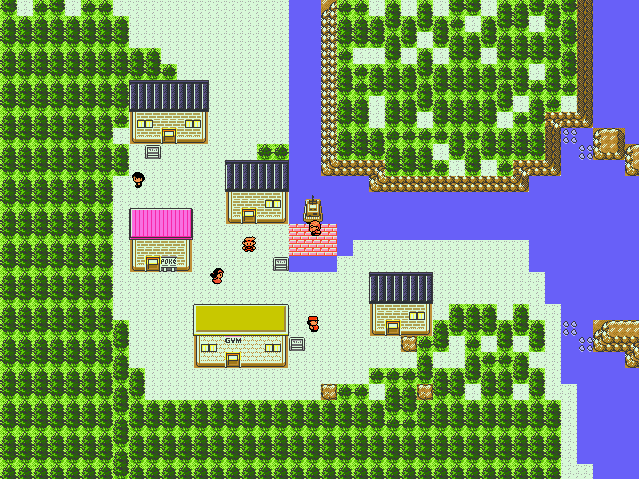 Pokemon Crystal Map