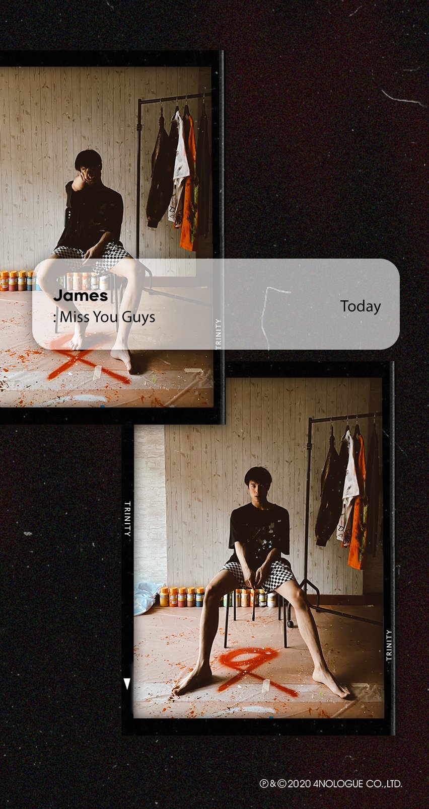 4NOLOGUE on Twitter: "วันนี้ส่งวอลเปเปอร์ และข้อความจาก 4 หนุ่ม TRINITY มาให้กำลังใจ TWILIGHT ...