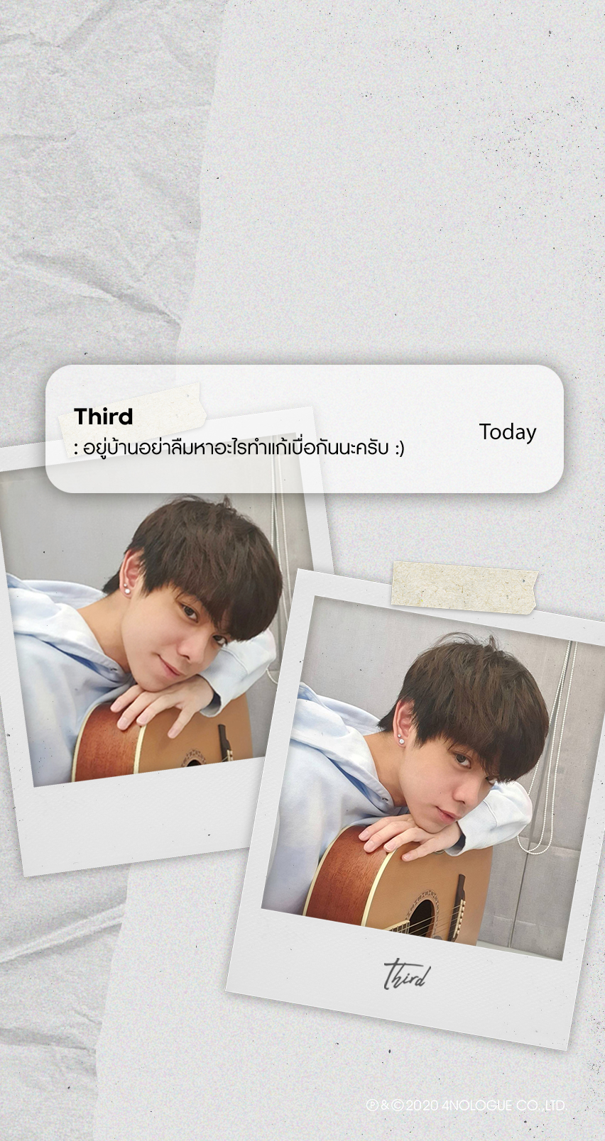 4NOLOGUE on Twitter: "วันนี้ส่งวอลเปเปอร์ และข้อความจาก 4 หนุ่ม TRINITY มาให้กำลังใจ TWILIGHT ...