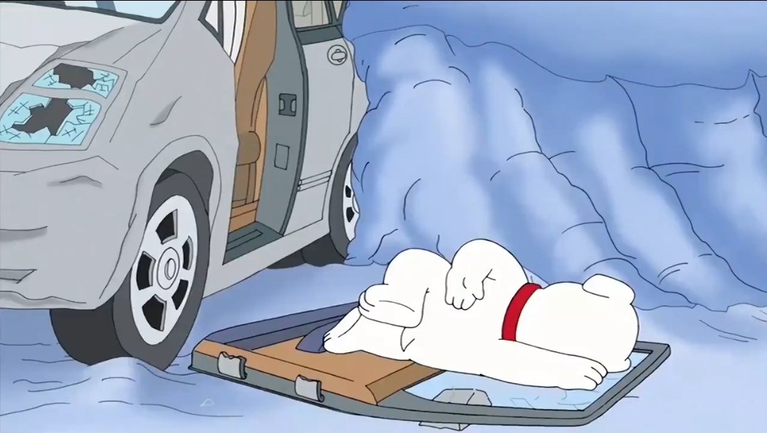 Falling Pose Family Guy