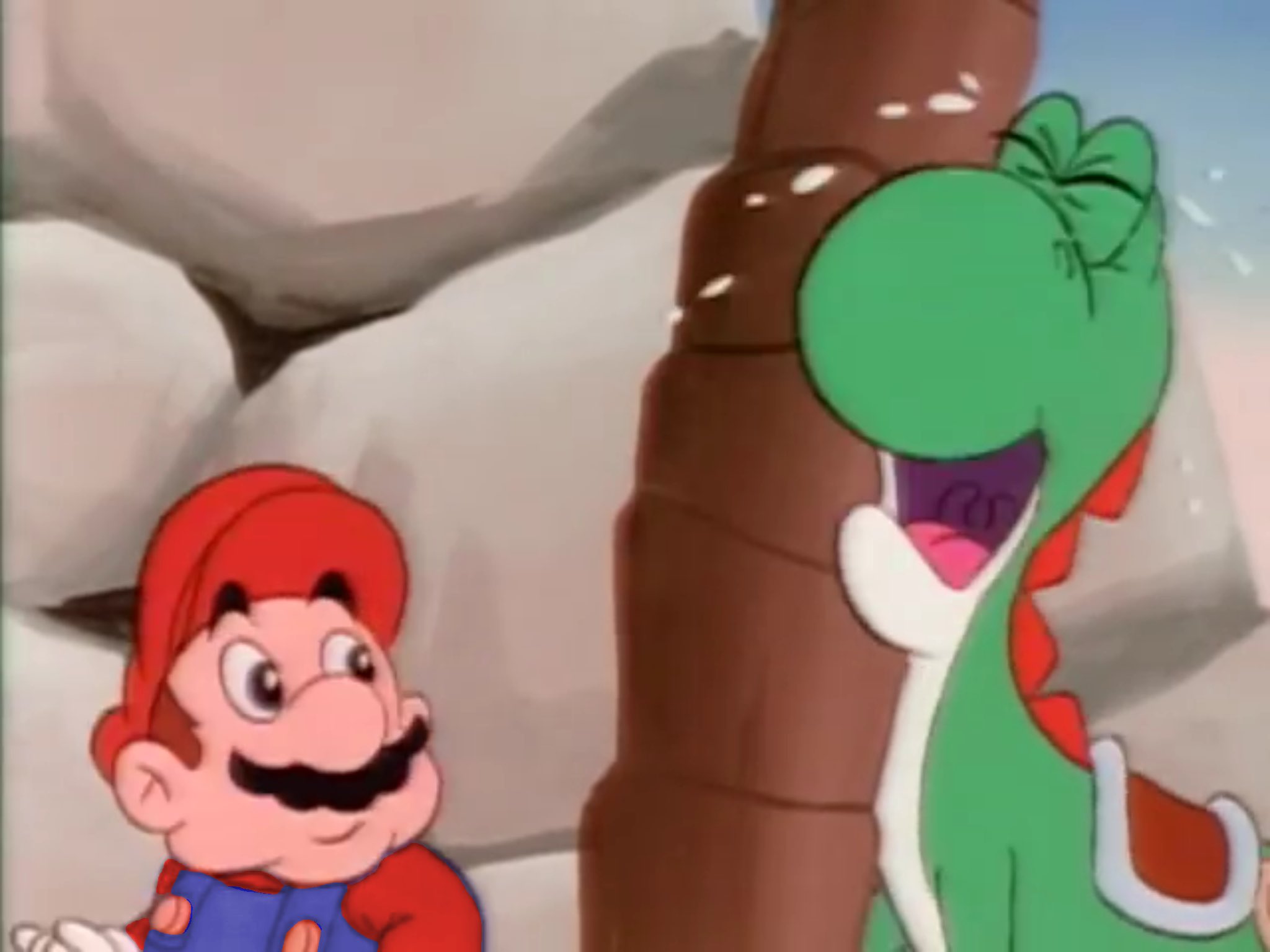 Yoshi Crying That Sad Yoshi Girl And Mario | TikTok