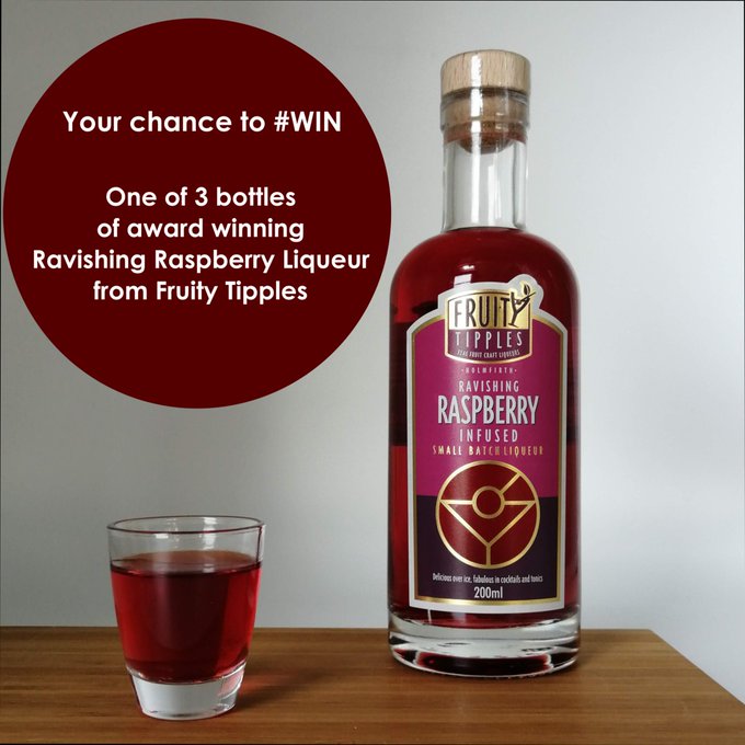 E: 20/05 Win 1 of 3 bottles of ravishing raspberry liqueur from Fruity ...