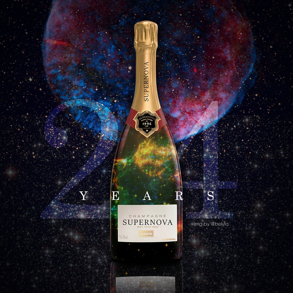 Champagne Supernova Drink