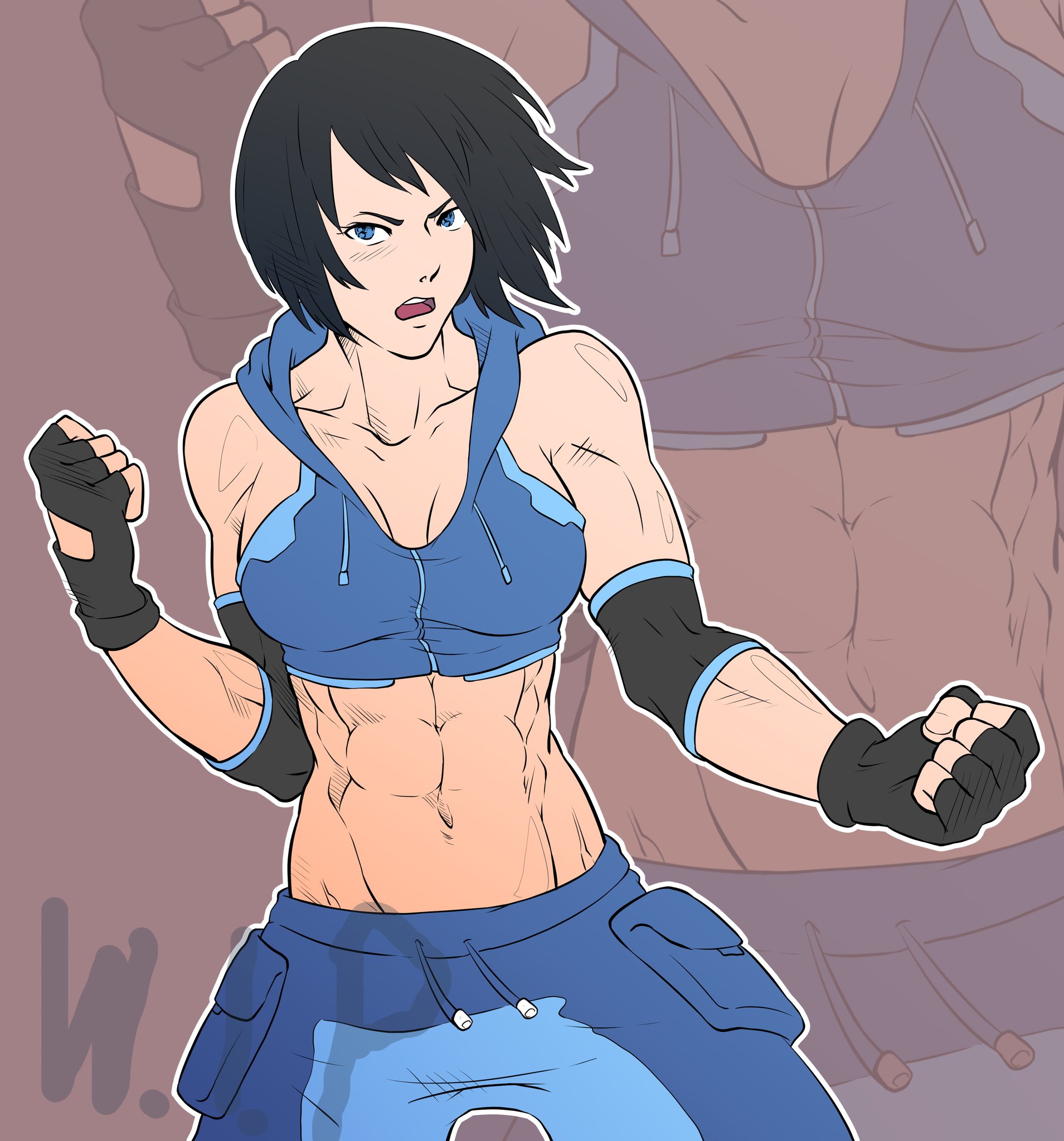 Fabi May (Fabicomm Pro. Studio) on Twitter: "Another WIP for Skye. She's absolutely hot even ...