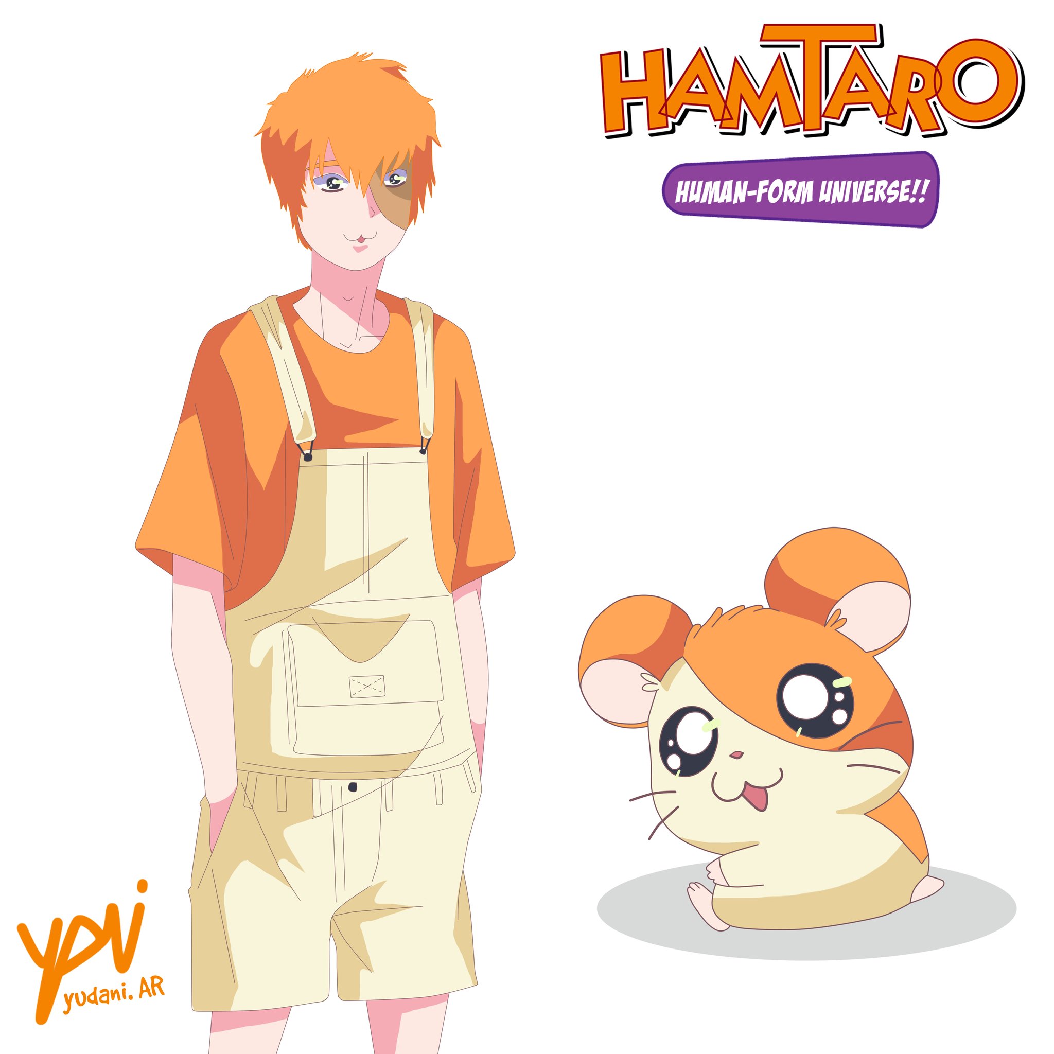 Hamtaro Human Version
