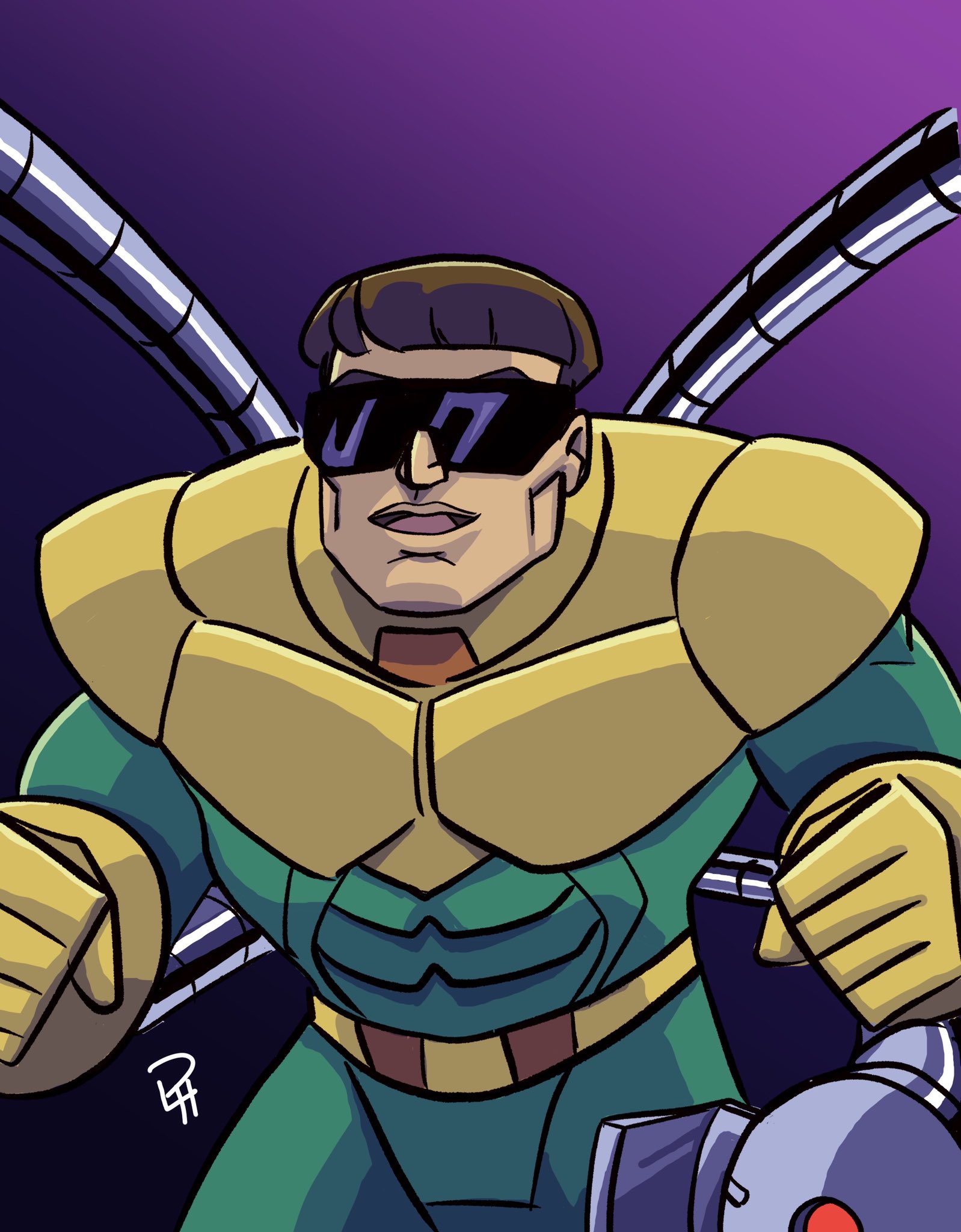 Spider Man Doc Ock Animated