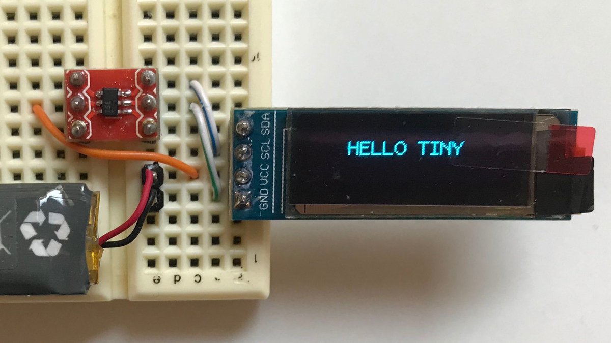 Attiny 10 running SSD1306 - General - Arduboy