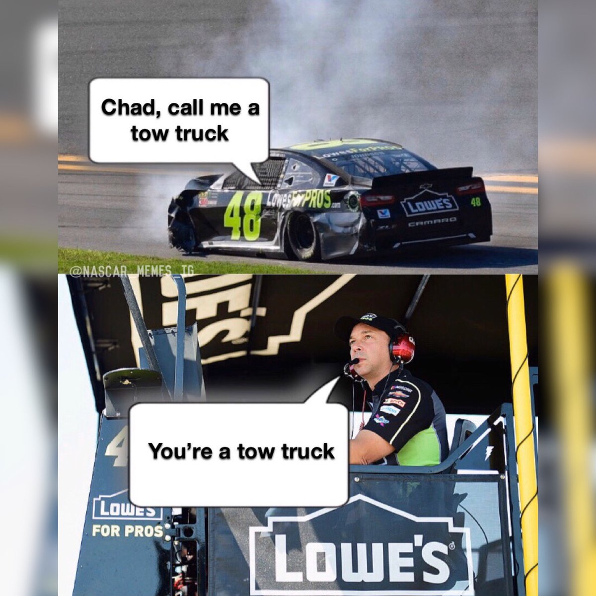 Nascar Funny Memes NASCAR Memes On X: "Throwback When Everyone Said